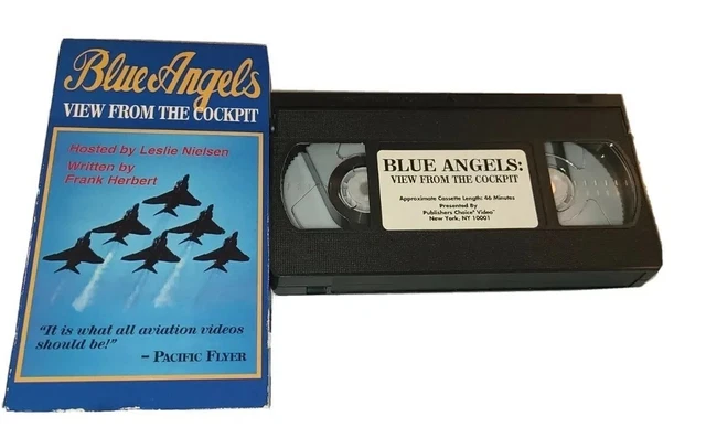 BLUE ANGELS VIEW From The Cockpit Vhs Us Navy £8.83 - PicClick UK