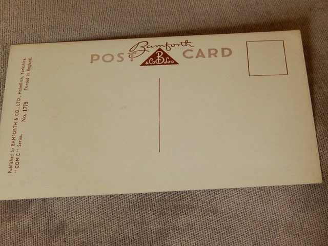 BAMFORTH BROWN TRIANGLE, Vintage Seaside Postcard, Big Bums . No1775 ...