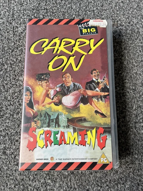 CARRY ON SCREAMING VHS Tape £8.12 - PicClick UK