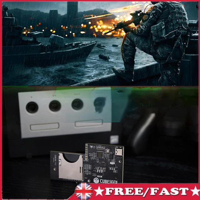 CUBEODE V1.2 OPTICAL Drive Emulator Board for NGC GameCube Game Console ...