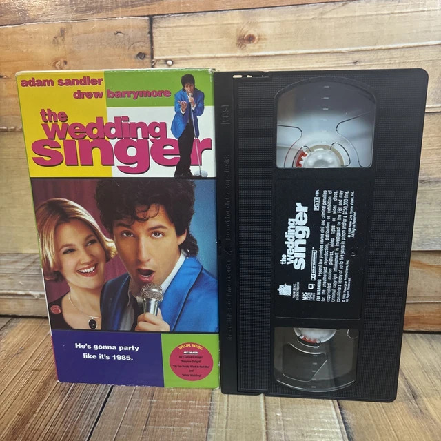 THE WEDDING SINGER VHS Tape Used Adam Sandler £6.59 - PicClick UK
