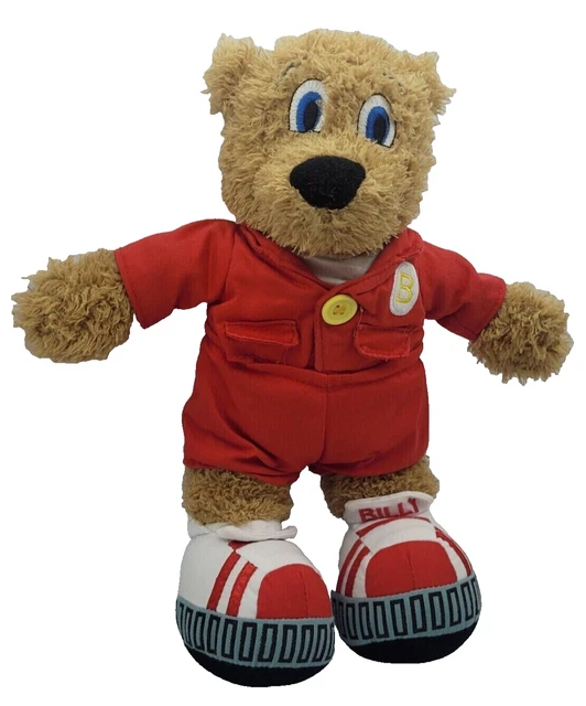 BUTLINS BILLY BEAR Butlin Red Coat Teddy Bear 12"Plush Soft Cuddly Toy ...