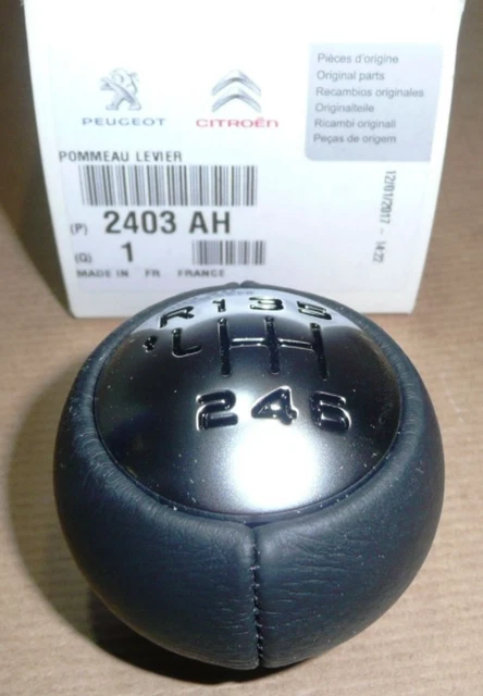 POMMEAU LEVIER DE Vitesse 6+R Vitesses Original Pour Peugeot Expert Iii ...