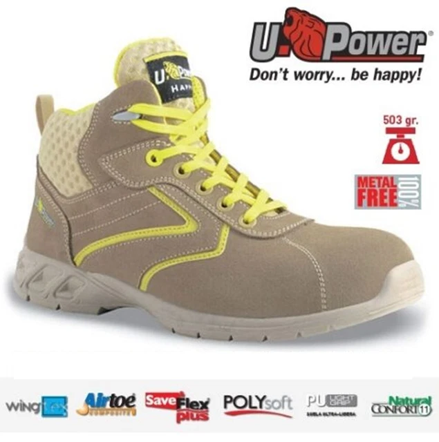 NEW MENS U-POWER Lightweight Safety Composite Toe Cap Work Trainers ...