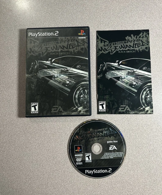 NEED FOR SPEED Most Wanted - Black Edition Sony PlayStation 2 PS2 2005 ...