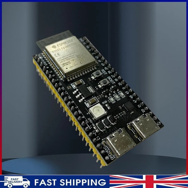 ~ ESP32/ ESP32-S3/ESP32-C3 Development Board Dual Type-C (N16R8 Welded) EUR 8,44 - PicClick IT