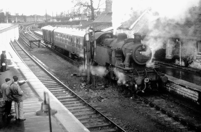 SOMERSET & DORSET RAILWAY.; EVERCREECH JUNCTION. Loco; 41206 PHOTO 12 x ...