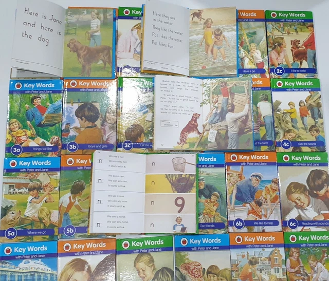 PETER AND JANE 36 Hardbacks Books Boxed NEW Hard Cover Keyword Ladybird ...