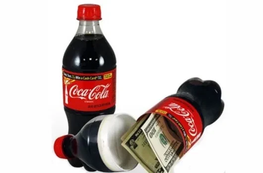 COLA BOTTLE DIVERSION Safe Stash Can Screw Lock Hidden Compartment $32. ...