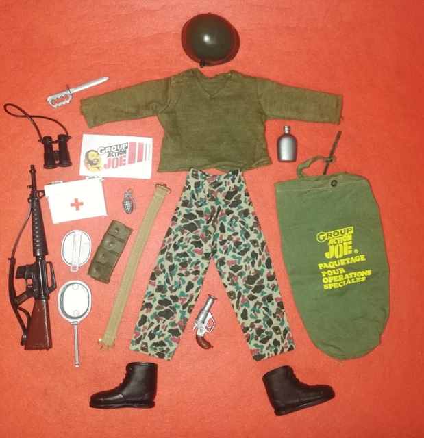 ACTION JOE, ACTION man, action team ##TENUE SOLDAT 5 ## big Jim EUR 29 ...