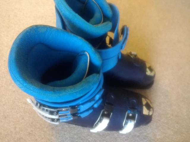 DYNAFIT WOMENS LADIES Retro Vintage blue Ski Boots - UK6/7 £19.99 ...