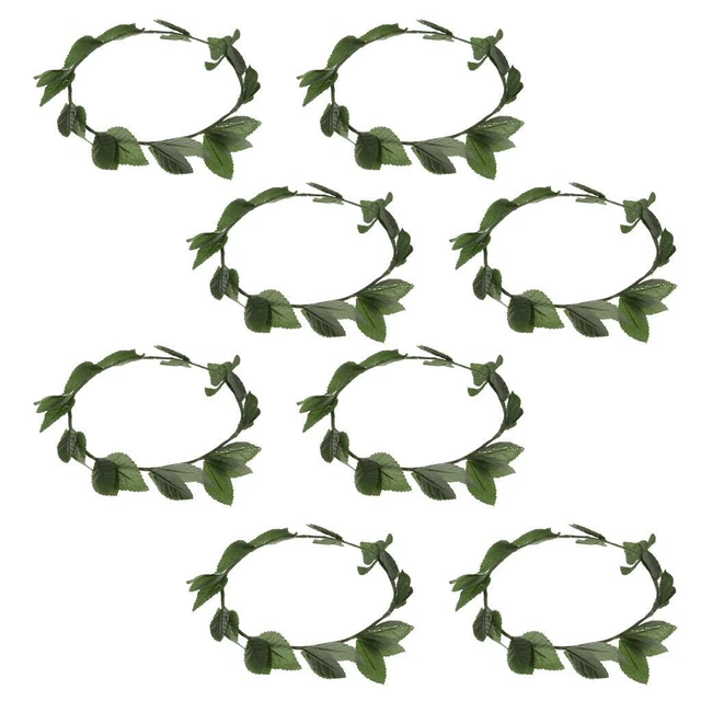 8PCS GREEN GREEK Roman Goddess Toga Leaves Laurel Wreath £13.92 ...