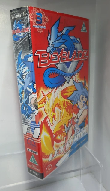 BEYBLADE LET IT Rip - Volume 3 VHS Video Tape - Anime £2.99 - PicClick UK