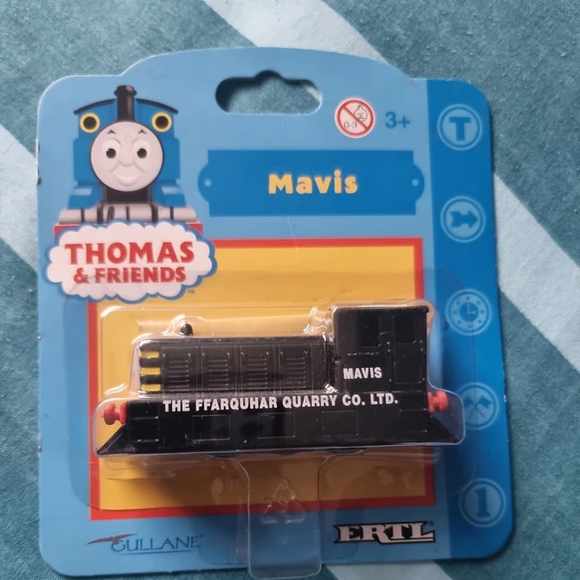 THOMAS THE TANK Engine & Friends ERTL MAVIS TRAIN DIECAST NEW AND ...
