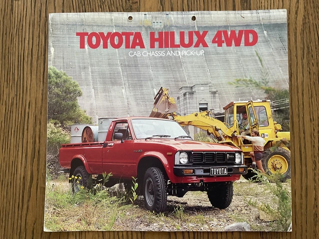 1979 1978 TOYOTA Hilux Series N30 N40 Ute Pick Up Australia Rare ...