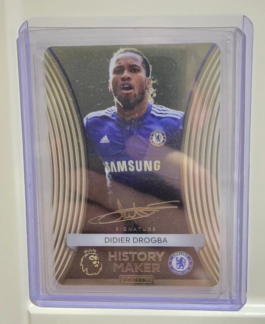 PANINI PREMIER LEAGUE Adrenalyn XL 24/2025 Didier Drogba History Maker ...