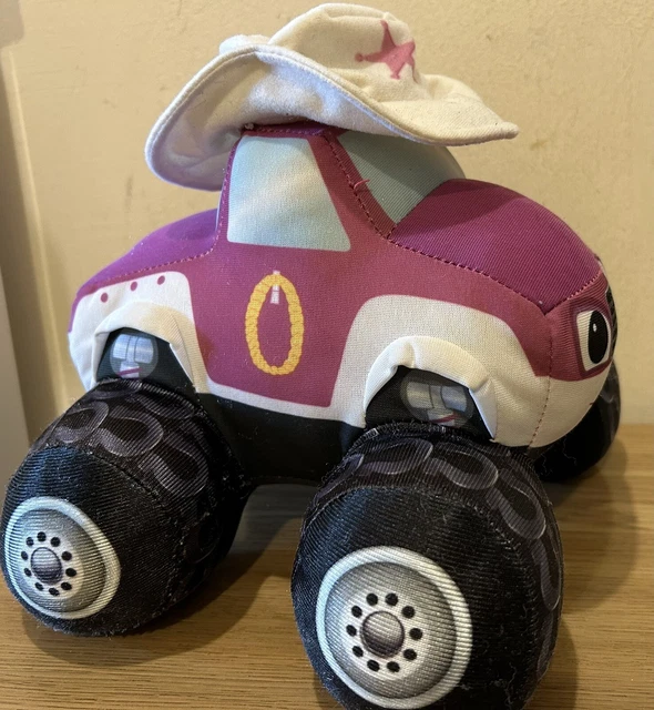 BLAZE AND THE Monster Machines Nickelodeon Pink Starla Truck Plush Soft ...