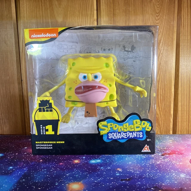 SPONGEBOB SQUAREPANTS MASTERPIECE Meme 8" SPONGEGAR Series 1 ...