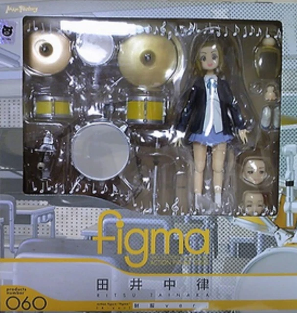 USED MAX FACTORY Figma K-On Ritsu Tainaka Uniform Ver. Figure PVC From ...