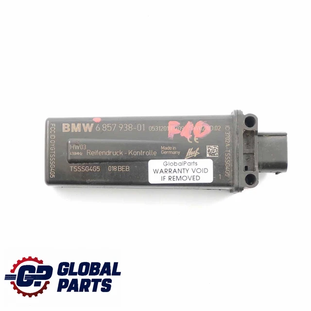 BMW F01 F07 F10 F11 Tyre Pressure RDC Control Unit Module 6857938 £119. ...