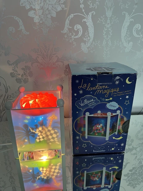 THE MAGIC ROTATING Lantern Trousselier, Elmer Elephant And Other Jungle ...