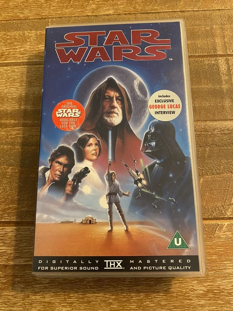 STAR WARS A New Hope VHS Video Excellent Condition £7.49 - PicClick UK