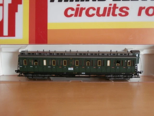 DRG VOITURE 3ÈME CLASSE AVEC GUERITE, BOGIES ET MARCHEPIEDS FLEISCHMANN ...