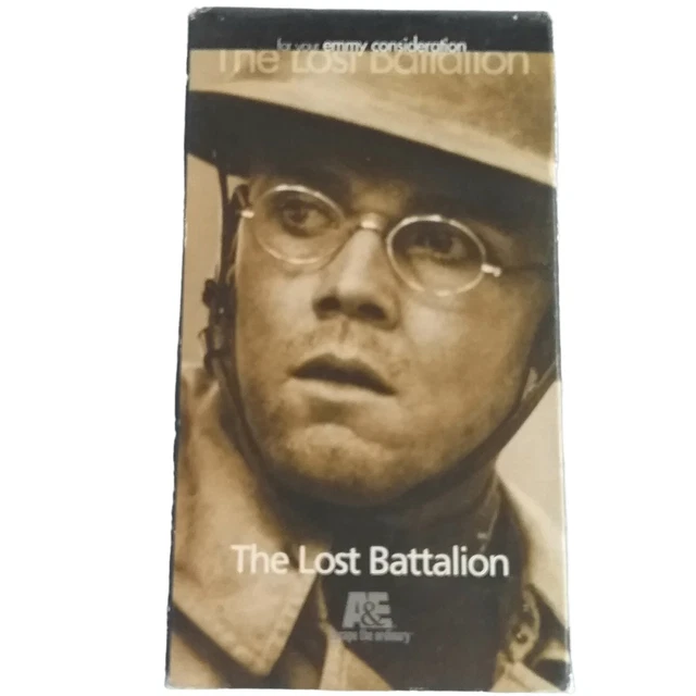 THE LOST BATTALION VHS 2001 For Your Emmy Consideration Rick Schroder ...
