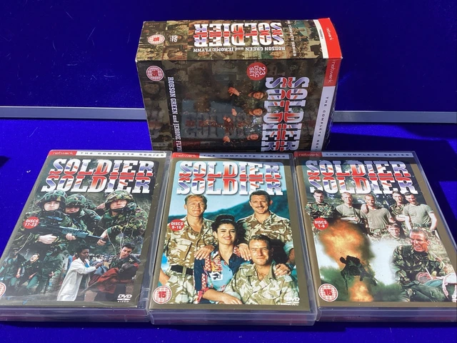 SOLDIER SOLDIER THE Complete Series 1-7 DVD Box Set 2008 Region 2 UK 23 ...