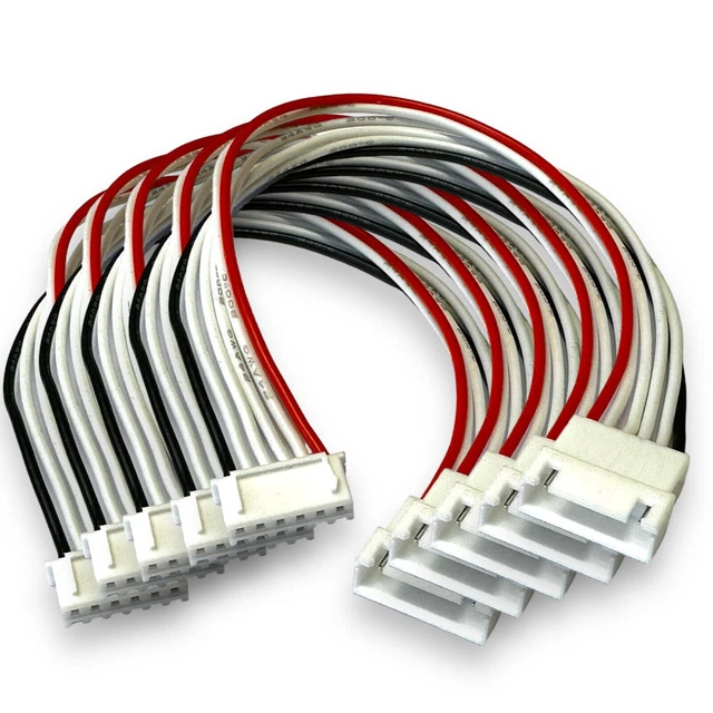 5X 5S 6PIN Balancer Câble Rallonge JST XH 20cm Lipo Câble Batterie 18 ...