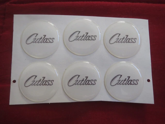 OLDSMOBILE CUTLASS 1960'S 1970's Era Emblème Logo Siège Ceinture Centre ...