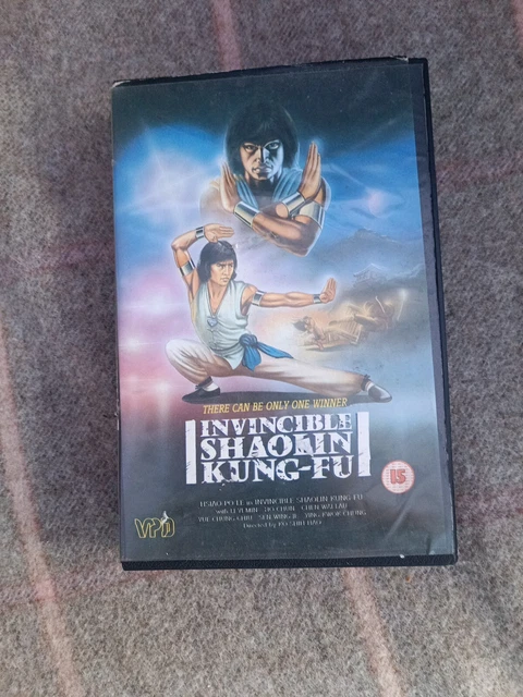 INVINCIBLE SHAOLIN KUNG-FU - VHS - VPD - Lee Yi Min £3.00 - PicClick UK