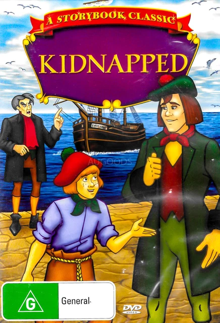 KIDNAPPED KID'S CHILDREN storybook classic -Kids DVD Rare Aus Stock New ...