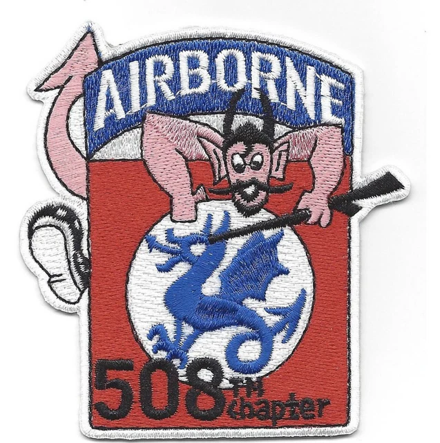 3.5& ARMY 508TH Airborne Infantry Regimental Combat Team Embroidered ...