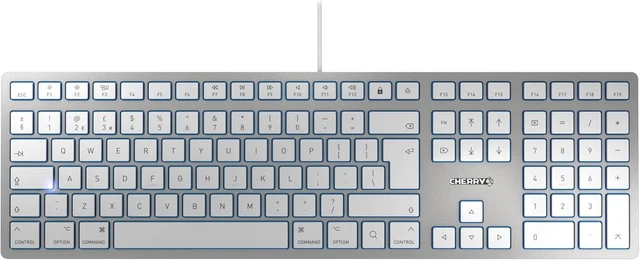 CHERRY KC 6000C FOR MAC, Wired Mac Keyboard (USB-C Connection), UK ...