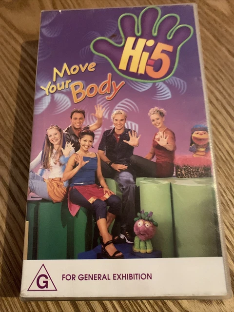 VINTAGE - VHS - Hi-5 - Move your Body - Video Tape $5.00 - PicClick AU