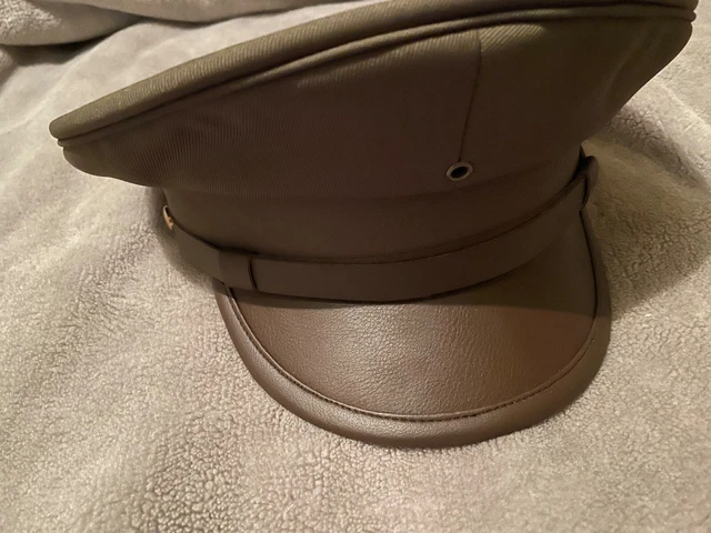 WW2 US ARMY Officers Peak Cap £29.84 - PicClick UK
