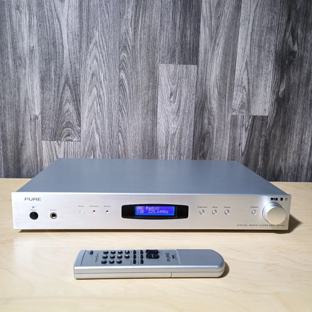 PURE DRX-701ES DAB Digital Radio Tuner Hi-Fi Audio Separate with Remote ...