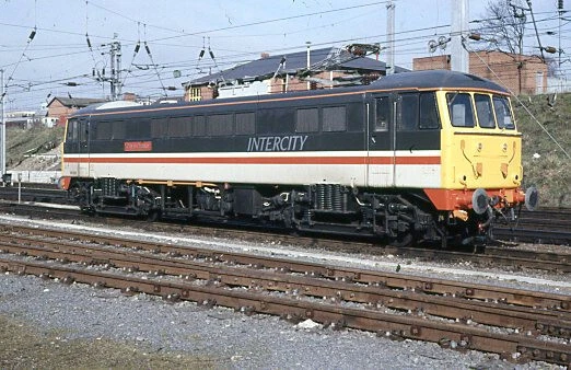 ORIGINAL COLOUR SLIDE of ex works 86208 BR class 86 electric loco £2.25 ...