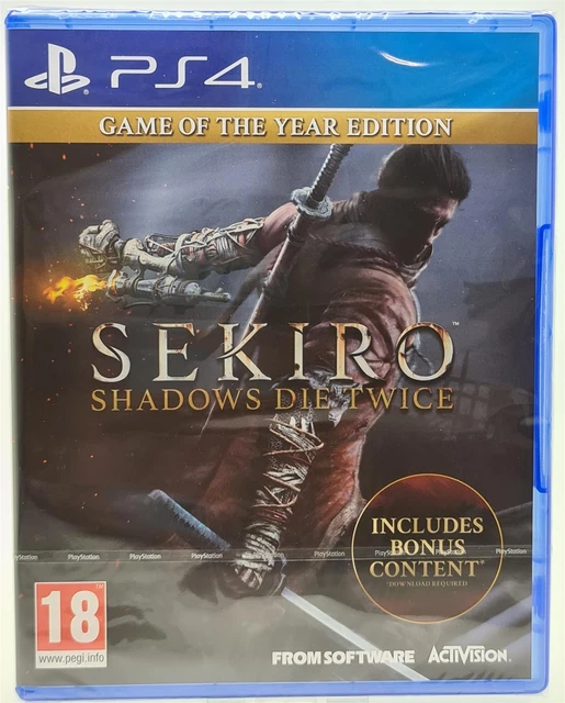 SEKIRO SHADOWS DIE Twice Game Of The Year Edition GOTY PlayStation 4 Brand New £33.49 - PicClick UK