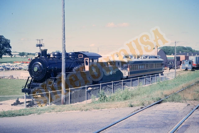 VTG 1964 TRAIN Slide MC Line 31 Great Northern Fargo Steam Engine ...
