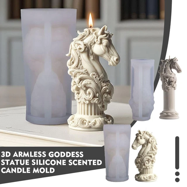 3D HORSE TOTEM Aromatherapy Candle Silicone Mold Y7R7 £5.48 - PicClick UK