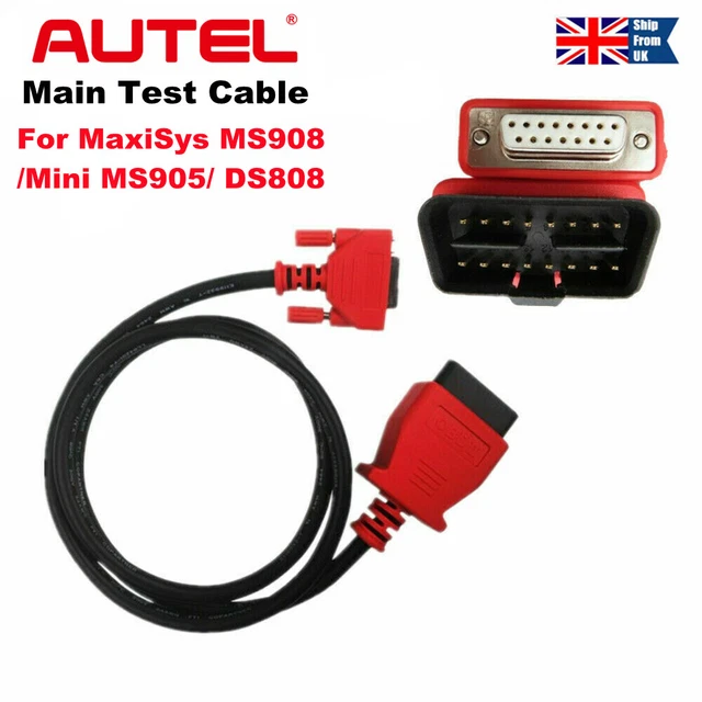 AUTEL OBD2 MAIN Test Cable For Autel Diagnostic MaxiSys MS908/Mini ...