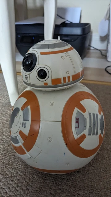 DISNEY STAR WARS BB8 Interactive Talking & Moving Astromech Droid ...