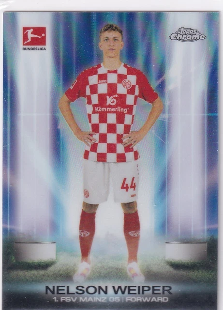 TOPPS CHROME 2024 Bundesliga Numéro UB-7 Nelson Weiper Ultrabeam EUR 1 ...