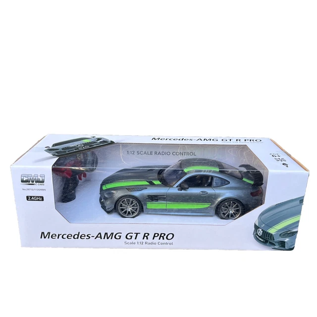 CMJ 1:12 MERCEDES-AMG GTR Pro Remote Control RC Car Green Official ...