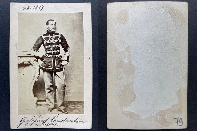 GRAND DUC CONSTANTIN de Russie Vintage cdv albumen print.Constantin ...