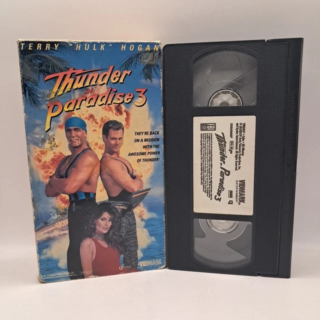 THUNDER IN PARADISE 3 (VHS) Terry Hulk Hogan - Rare Hard To Find $83.33 ...
