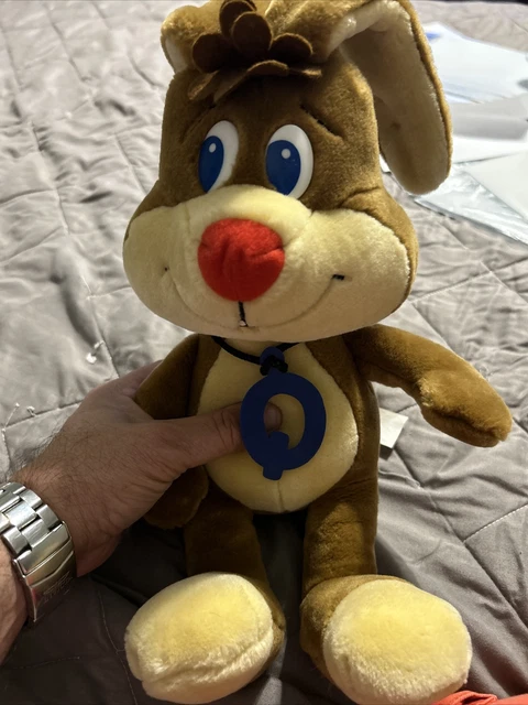 NESTLE QUICK BUNNY RABBIT CHOCOLATE MILK STUFFED ANIMAL PLUSH Rare ...