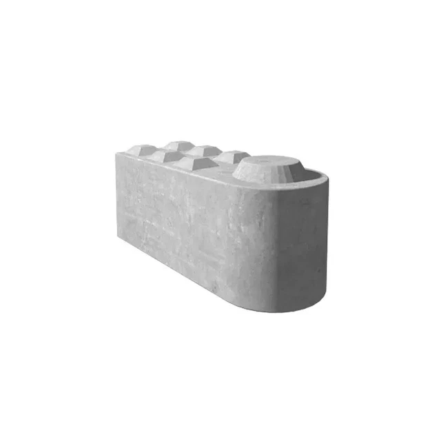 BETONSYSTEMBLOCK BETONBLOCKSTEINE BETONBLOCK Betonstein 150x60x60 Mult ...